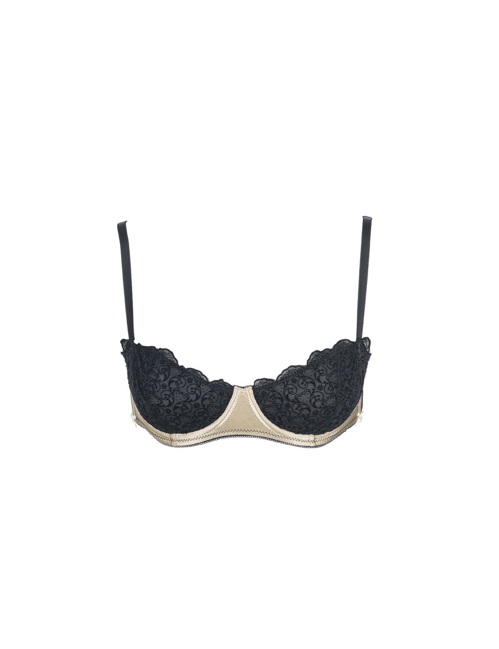Soutien-gorge ½ bonnets en soie et dentelle Show